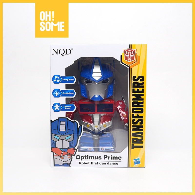 Jual OHSOME - NQD Dancing Robot Transformers Optimus Prime / Bumblebee ...