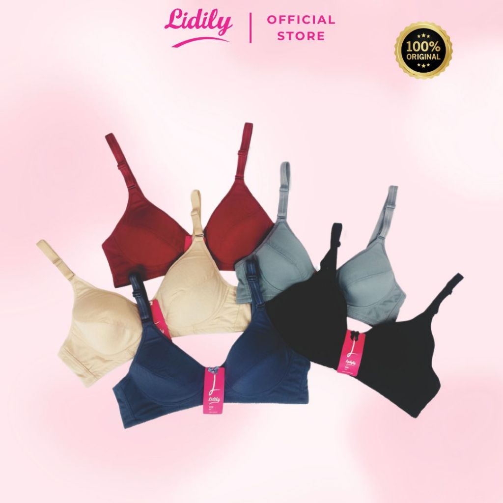 Jual Lidily - Bh L034 Busa Tipis Tanpa Kawat | Pakaian Dalam Wanita Bra ...