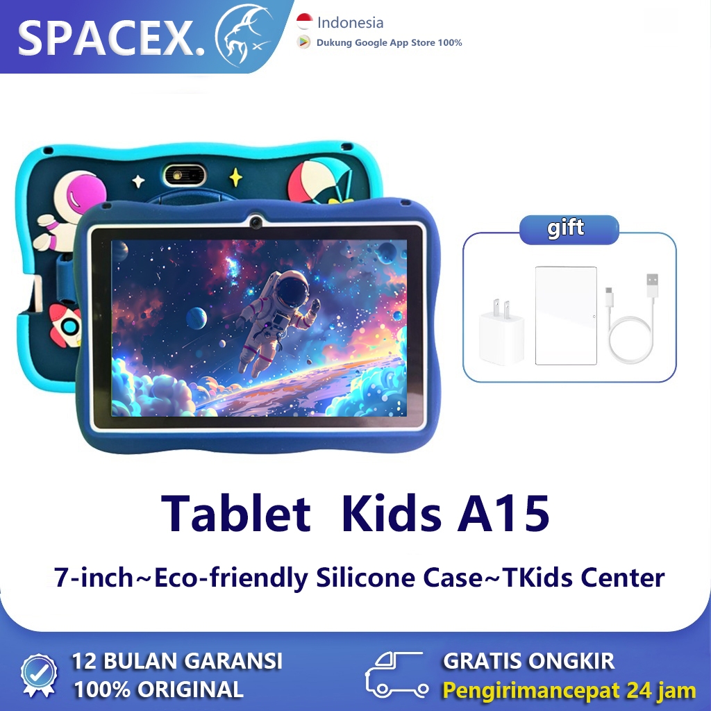 Jual Spacextab Tablet Anak A15 / Tablet Belajar Anak / Tablet Android ...