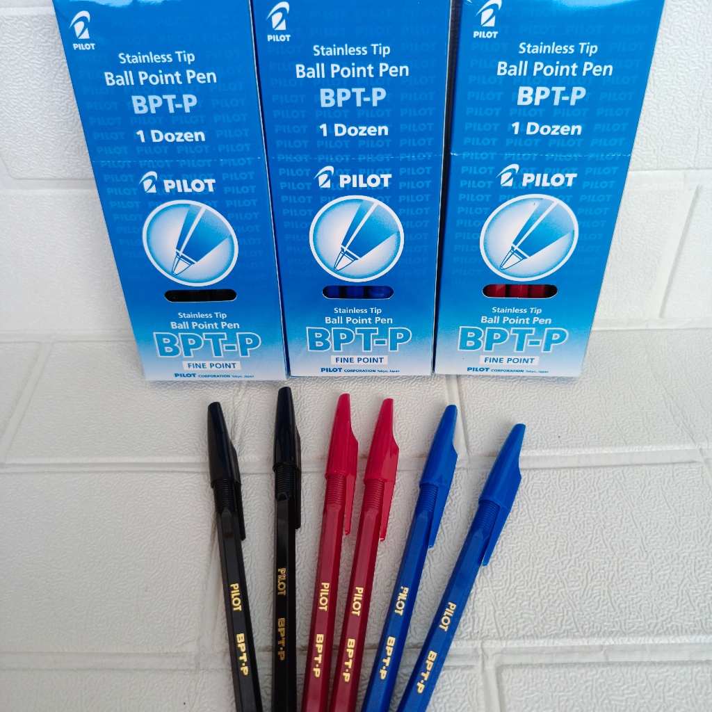 Jual [1 pack:12pcs] BOLPEN PILOT BPTP / BPTP PILOT | Shopee Indonesia