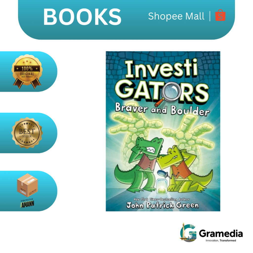 Jual Gramedia MKG - Buku Import InvestiGators: Braver and Boulder (John ...