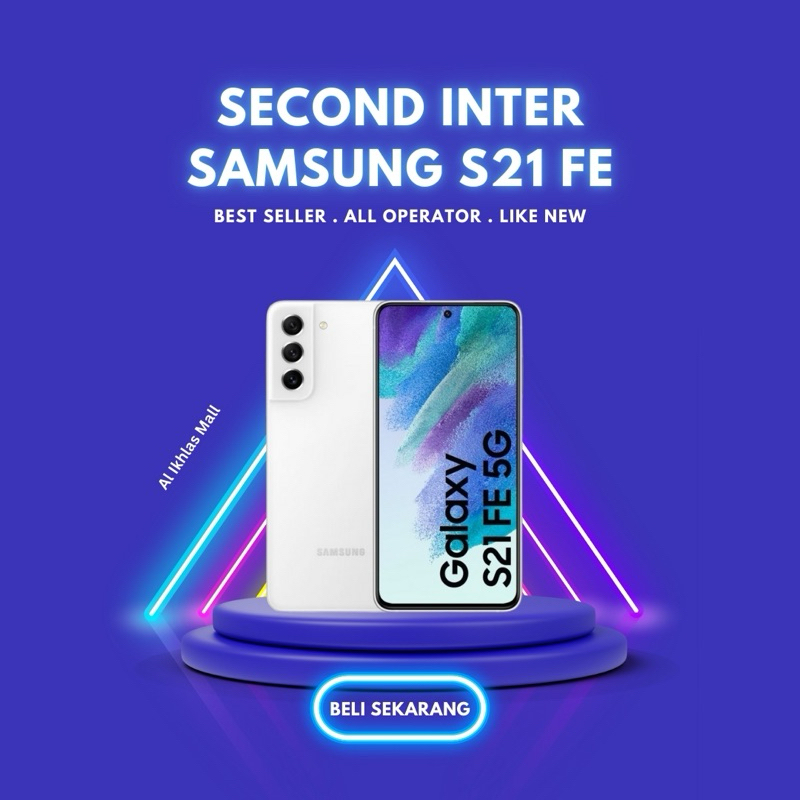 Jual Samsung S21FE SECOND 5G ORIGINAL FULLSET LIKE NEW | Shopee Indonesia
