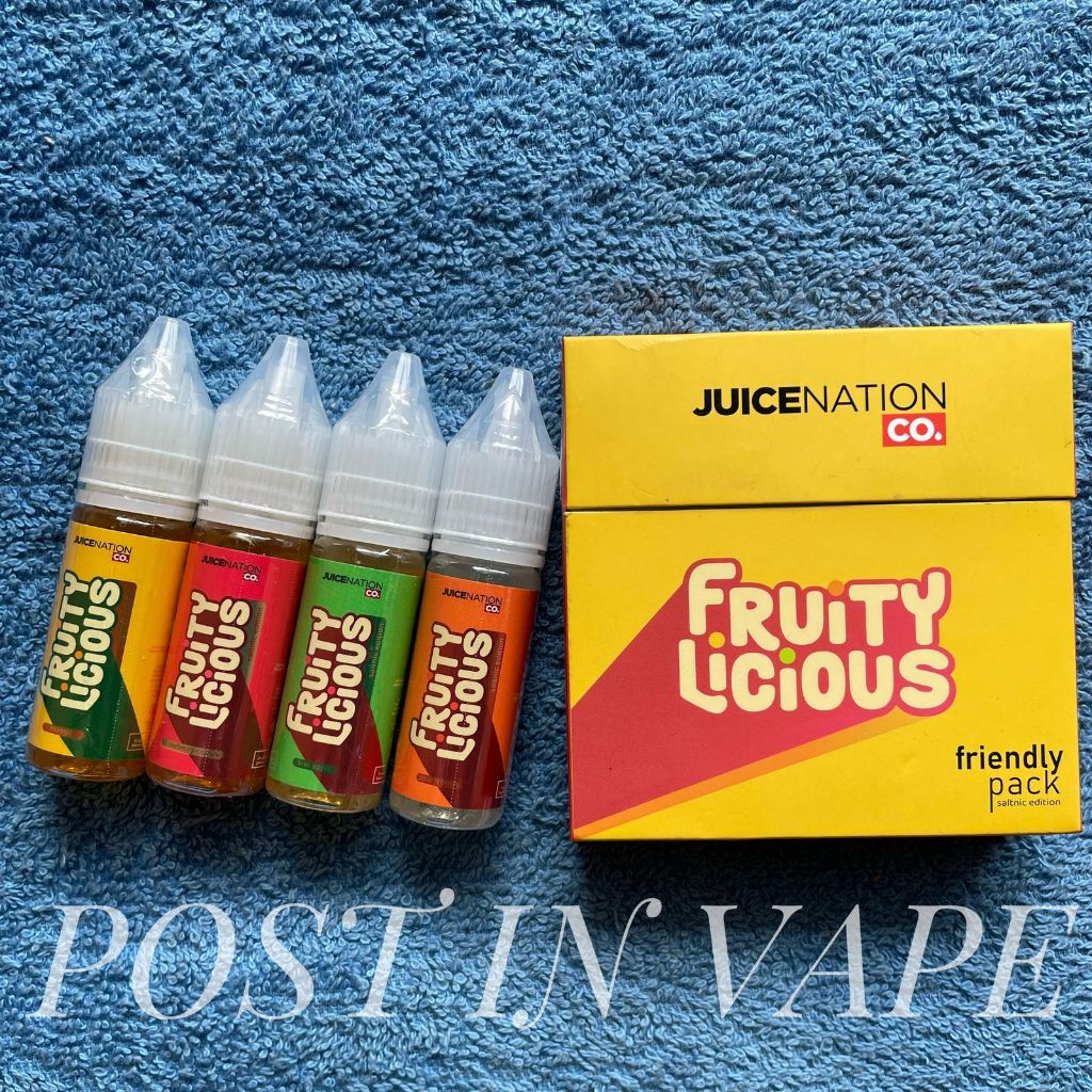 Jual Fruity Licious 15ml - Saltnic Liquid by Juicenation.PIV | Shopee ...
