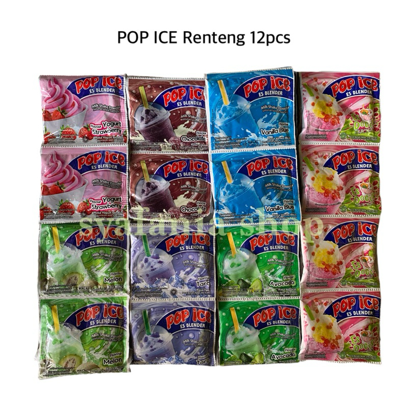 Jual Pop ice renteng 10pcs all varian | Shopee Indonesia
