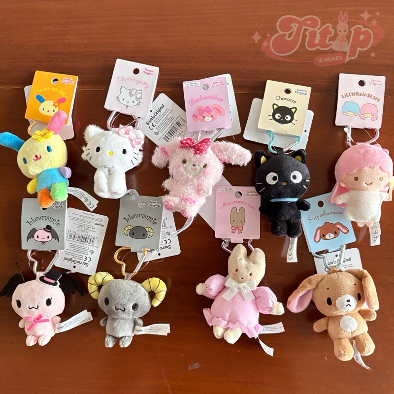 Jual ORIGINAL Sanrio Mini Mascot Holder | Shopee Indonesia