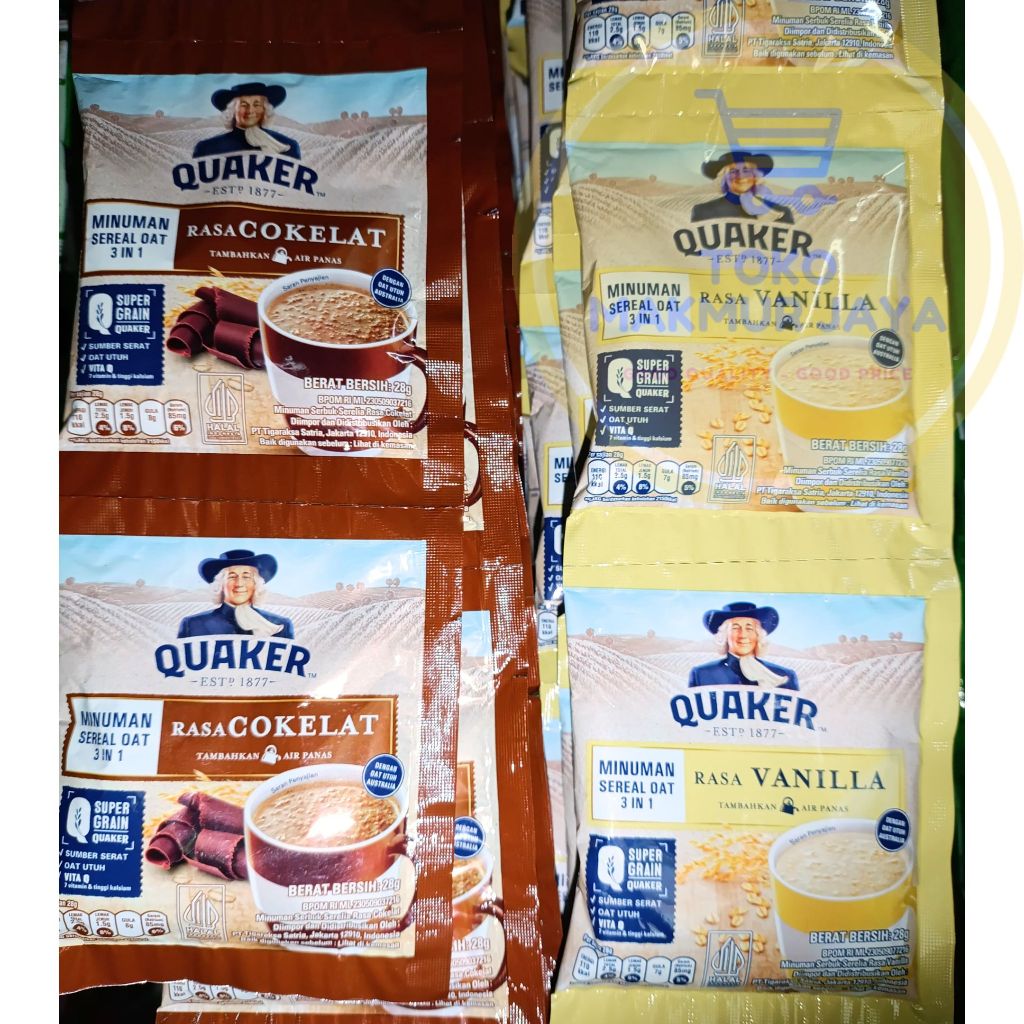Jual QUAKER OAT DRINK RENCENG | 10pcs | Shopee Indonesia