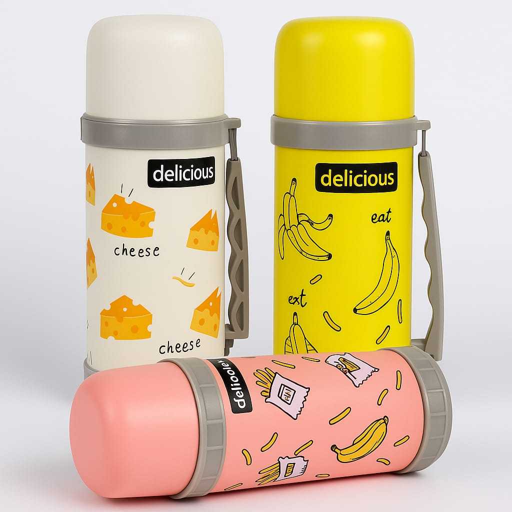 Jual DELICIOUS- Termos Lucu Besar 1,2 Liter | Vaccum Cup Stanless ...