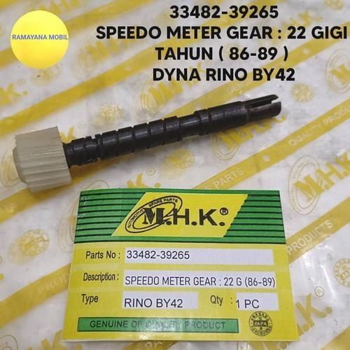 Jual SPEEDO METER GEAR 22 GIGI TOYOTA DYNA RINO BY42 TAHUN 1986-1989 ...
