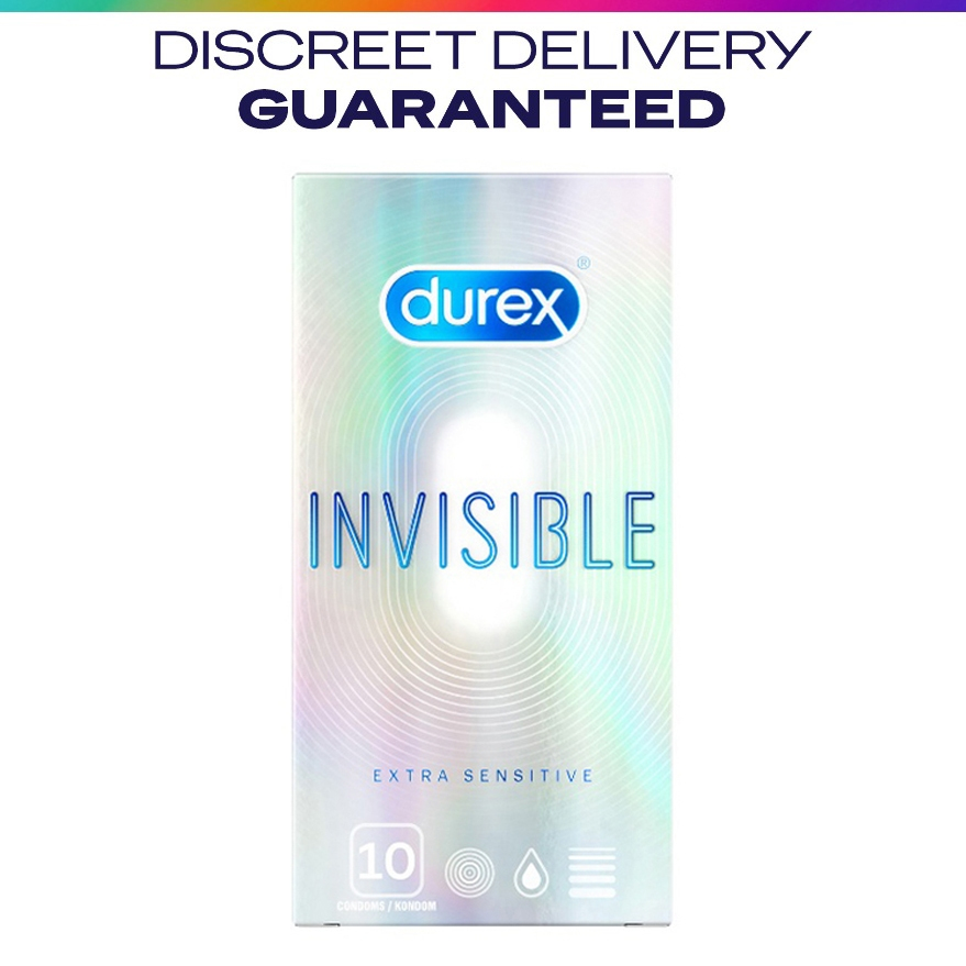 Jual Durex Invisible 10s - Kondom Extra Tipis Pria | Shopee Indonesia