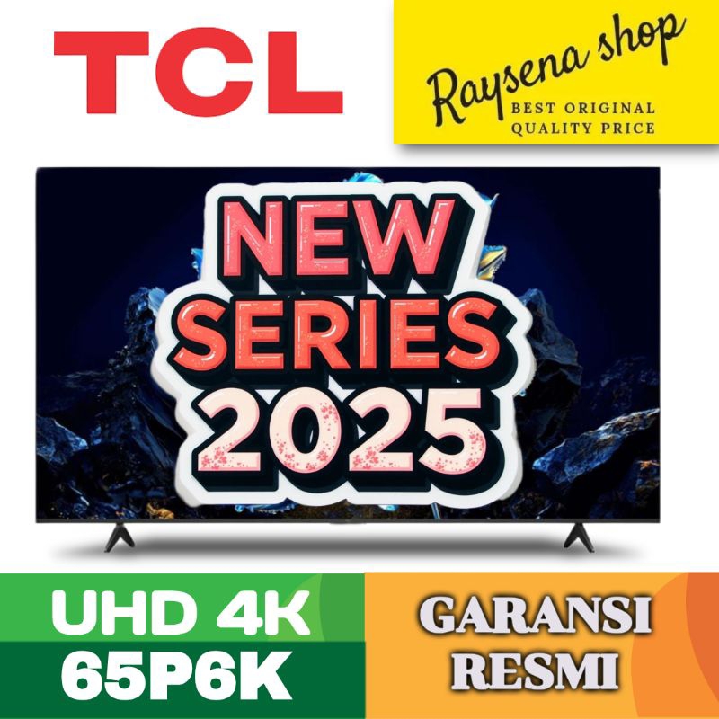 Jual TCL 65P6K / P6K QLED 4K UHD Smart Google TV 65 Inch - HVA PANEL SCREEN - Dolby AUDIO ...