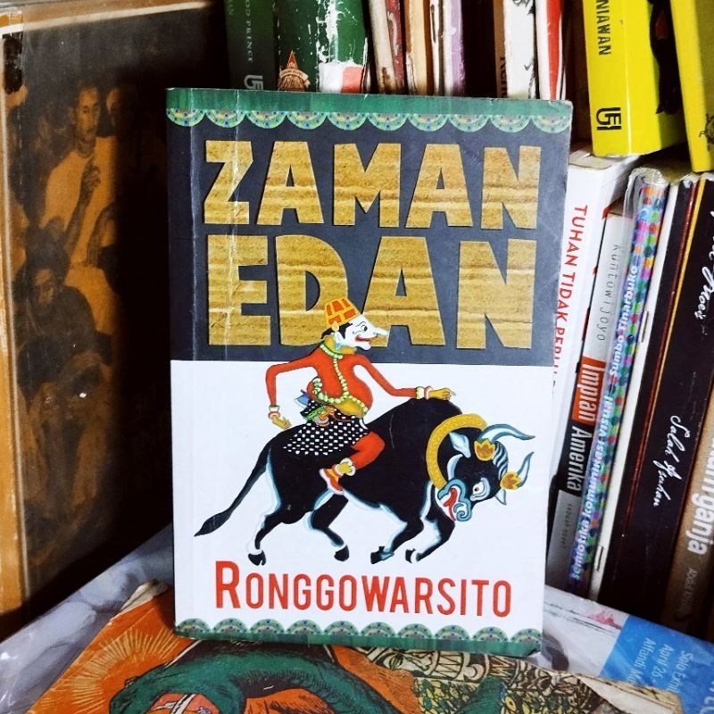 Jual #lembarmasatersediaBuku Zaman Edan Karya Ronggowarsito Kondisi ...