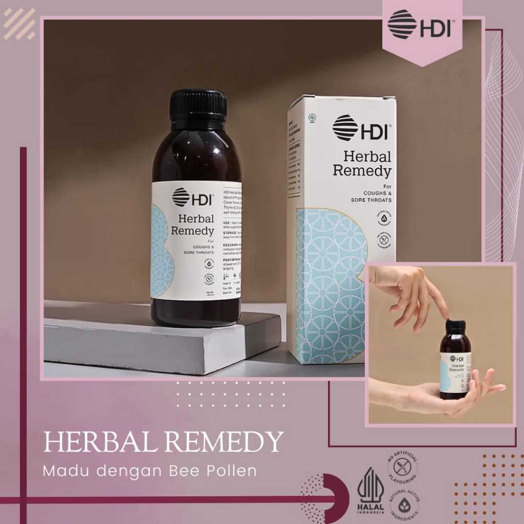 Jual HDI Herbal Remedy • Obat Batuk Premium ( Original By HDI ) - HDI ...