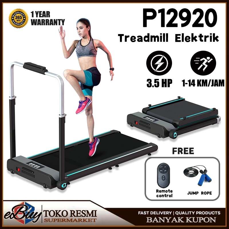 Jual EBUY Walking Pad Running Pad Treadmill Listrik Treadmil Elektrik ...