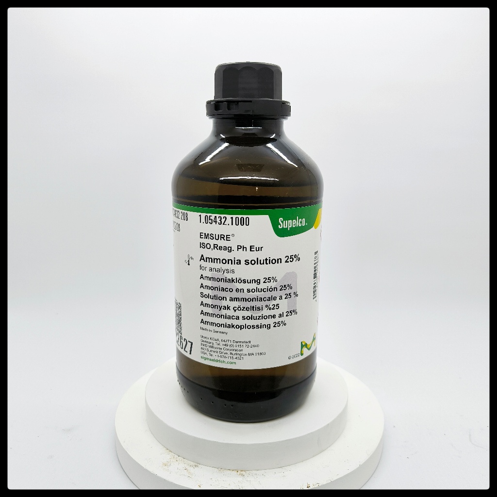 Jual AMMONIA SOLUTION / LARUTAN AMONIA / NH4OH MERCK 105432 - 1L ...