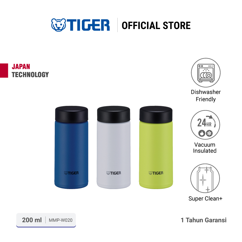 Jual Tiger MMP-W020 Vacuum Insulated Tumbler 200 ML Tempat Minum | Shopee Indonesia