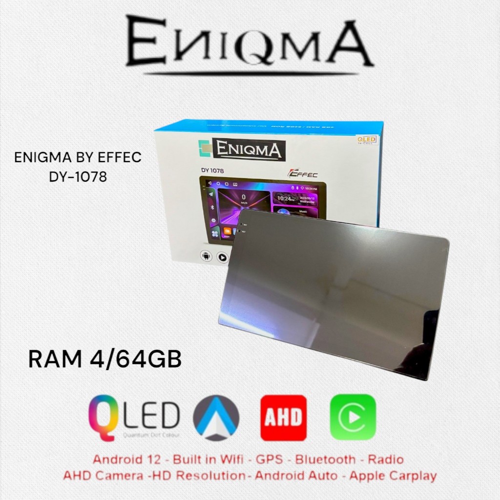 Jual Head Unit Android Enigma by Effec Terbaru eniqma DY-1078 Ram 4Gb ...