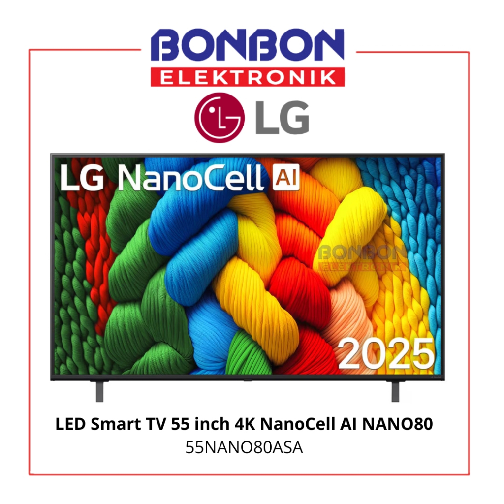 Jual LG LED Smart TV 55 Inch 55NANO80ASA / 55 NANO80 ASA / 55NANO80 ...