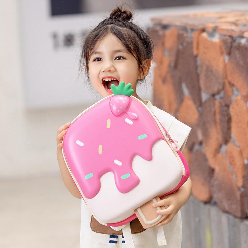 Jual Tas Ransel Anak sekolah TK SD Bentuk ice cream es krim coklat FT16 ...