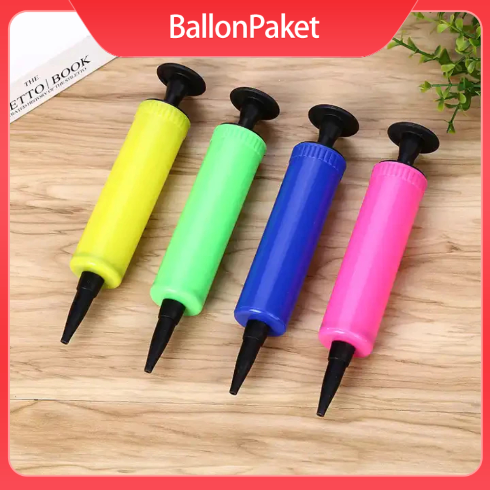 Jual Pompa Balon Foil Mini Warna Warni Pompa Balon Foil Ukuran Mini ...