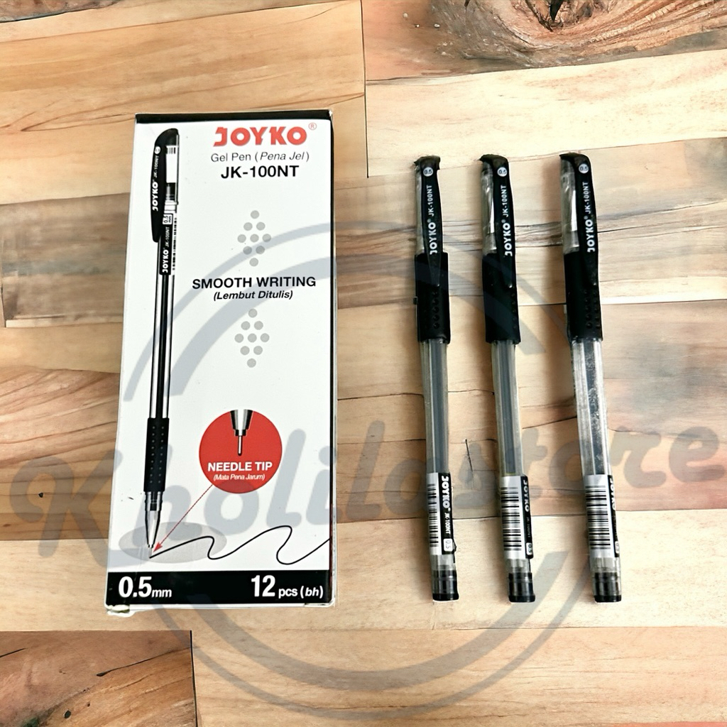 Jual Pulpen Gel Joyko JK-100NT 0.5mm isi 12 pcs | Shopee Indonesia