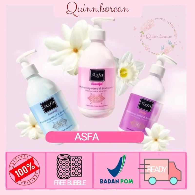 Jual ASFA BRIGHTENING&BODY LOTION 300ml / 130ml (BPOM) | Shopee Indonesia