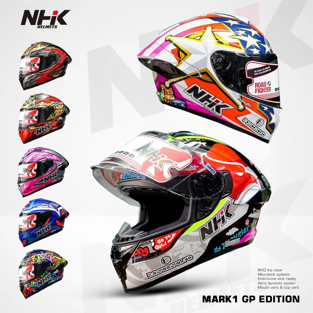 Jual NHK MARK 1 GP EIDITION SINGLE VSOR NHK MARK 1 MIHAIL JACOB ...