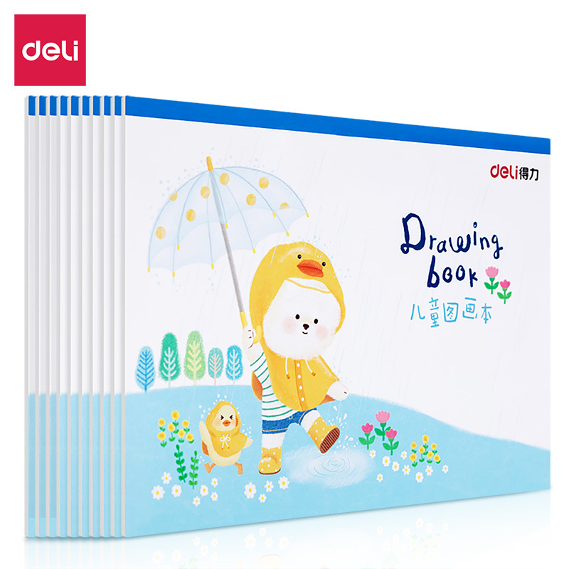 Jual Deli 73382 Drawing Book 20 Sheets Buku Gambar Kertas Tebal A4 ...