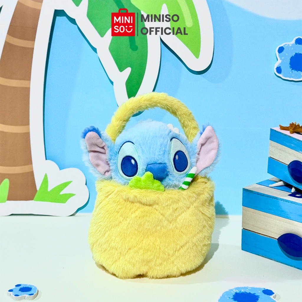 Jual Miniso x Disney Stitch Collection Boneka Mewah 2 in 1 Plush Toy ...
