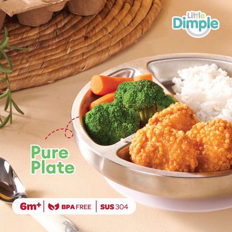 Jual Little Dimple Pure Plate | Shopee Indonesia