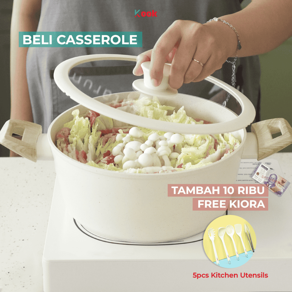Jual KOOK Casserole - Alat Masak Panci Besar Anti Lengket Jumbo Non ...