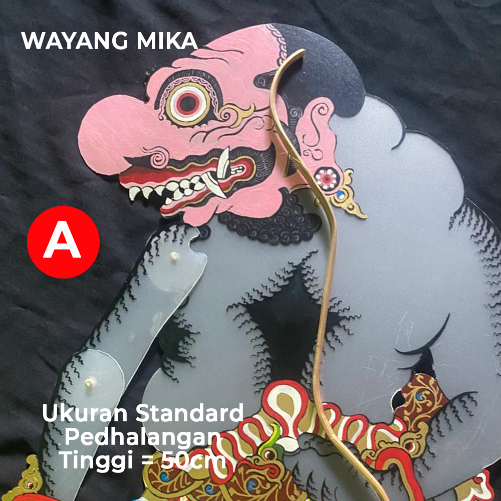 Jual [Pre Order] Wayang Buto Punuk Bahan Mika Ukuran Standard ...