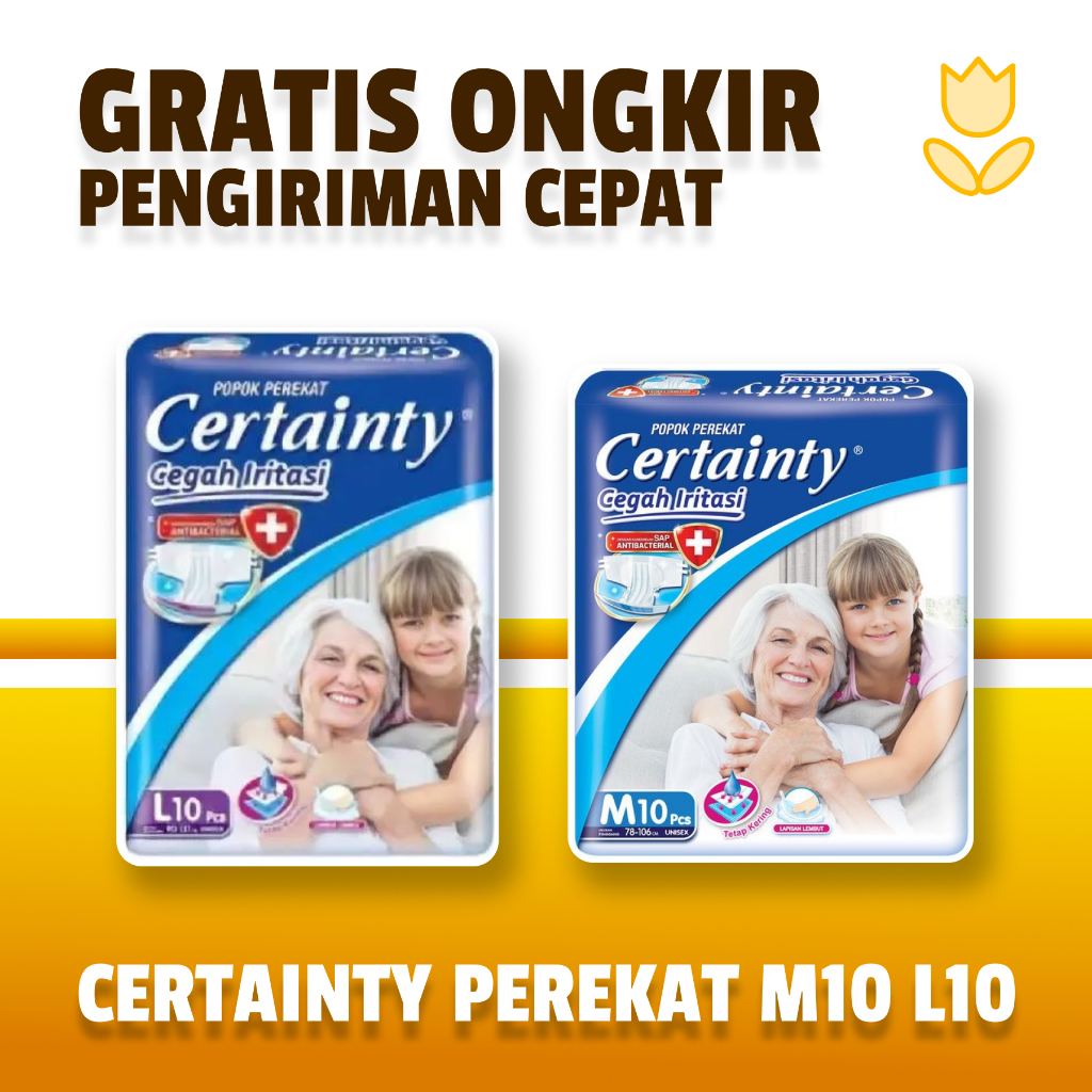 Jual Certainty perekat M10 L10 - Popok dewasa - Diaper | Shopee Indonesia