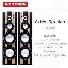 Jual POLYTRON SPEAKER AKTIF /SPEAKER BLUETOOTH/ PAS 69/ PAS 8B22 / PAS ...