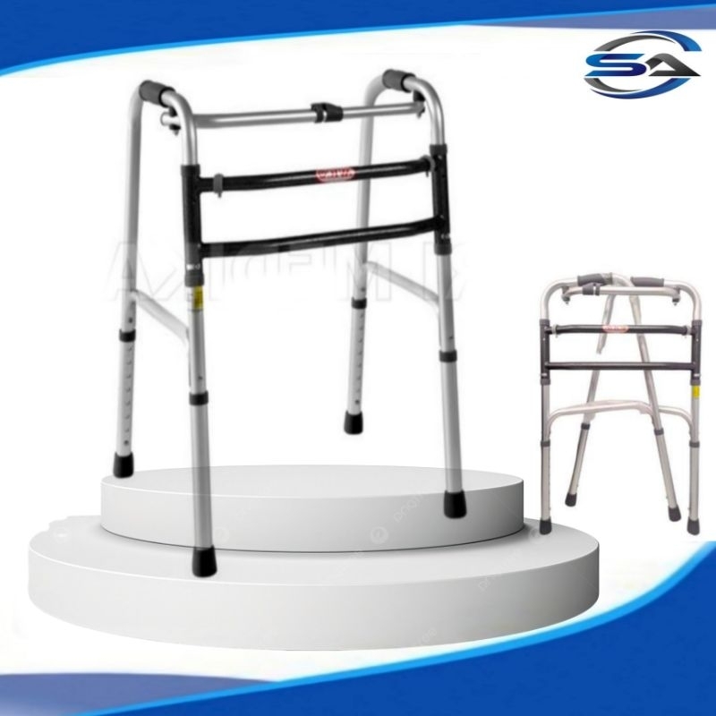 Jual Walker tanpa roda Avico bahan aluminium / Bisa di lipat dan di ...
