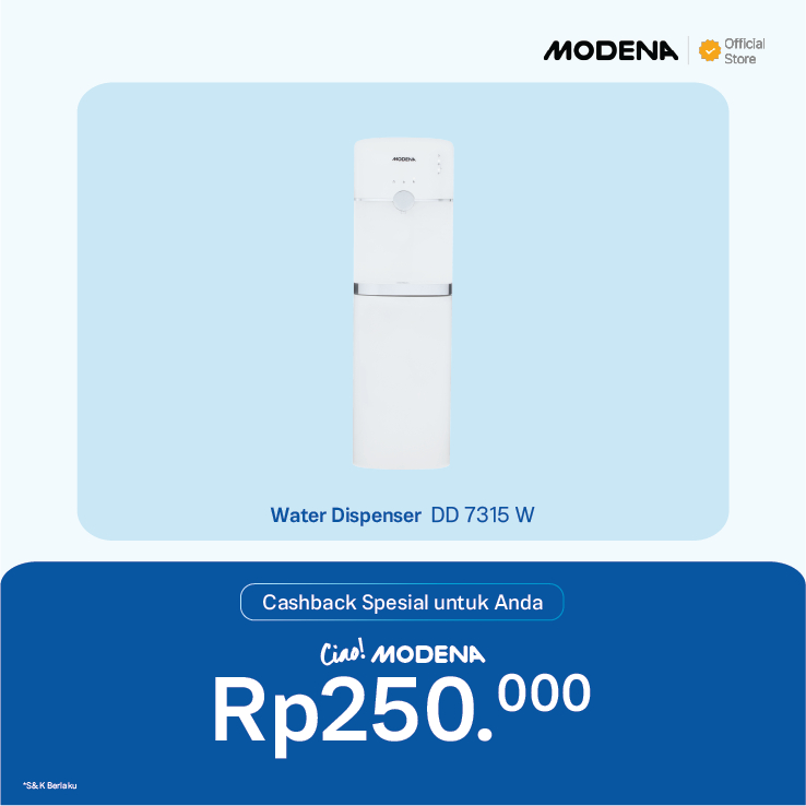 Jual MODENA Water Dispenser - DD 7315 W | Shopee Indonesia