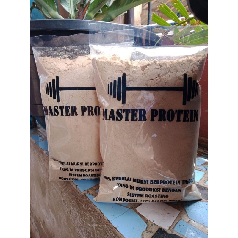 Jual whey master protein bubuk kedelai 1kg | Shopee Indonesia