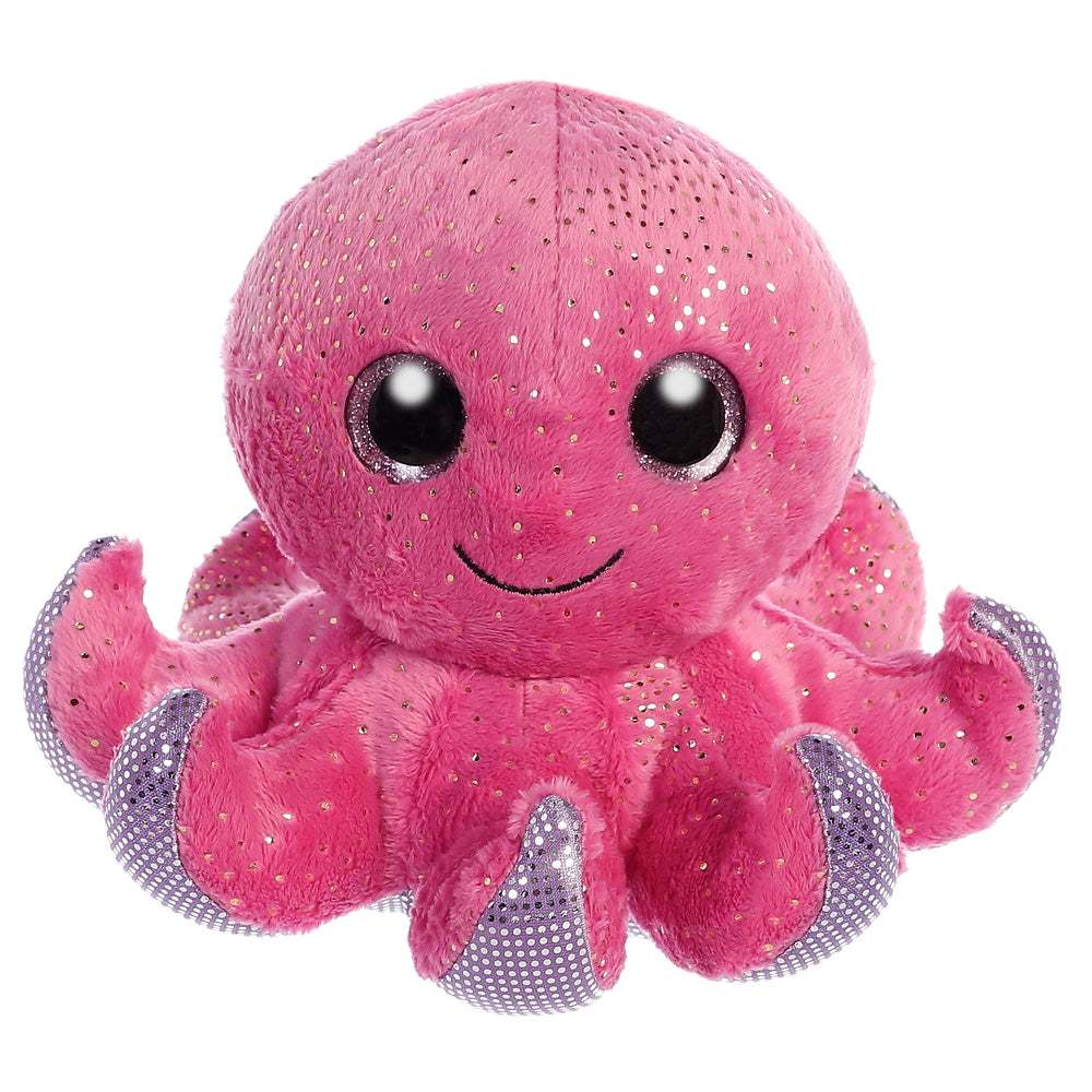 Jual Aurora Plush Toy Sparkle Tale Octopus / Boneka Gurita Pink Aman ...