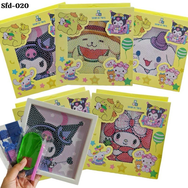 Jual BISA PENGIRIMAN INSTAN DIY Mainan Edukasi Diamond painting set ...