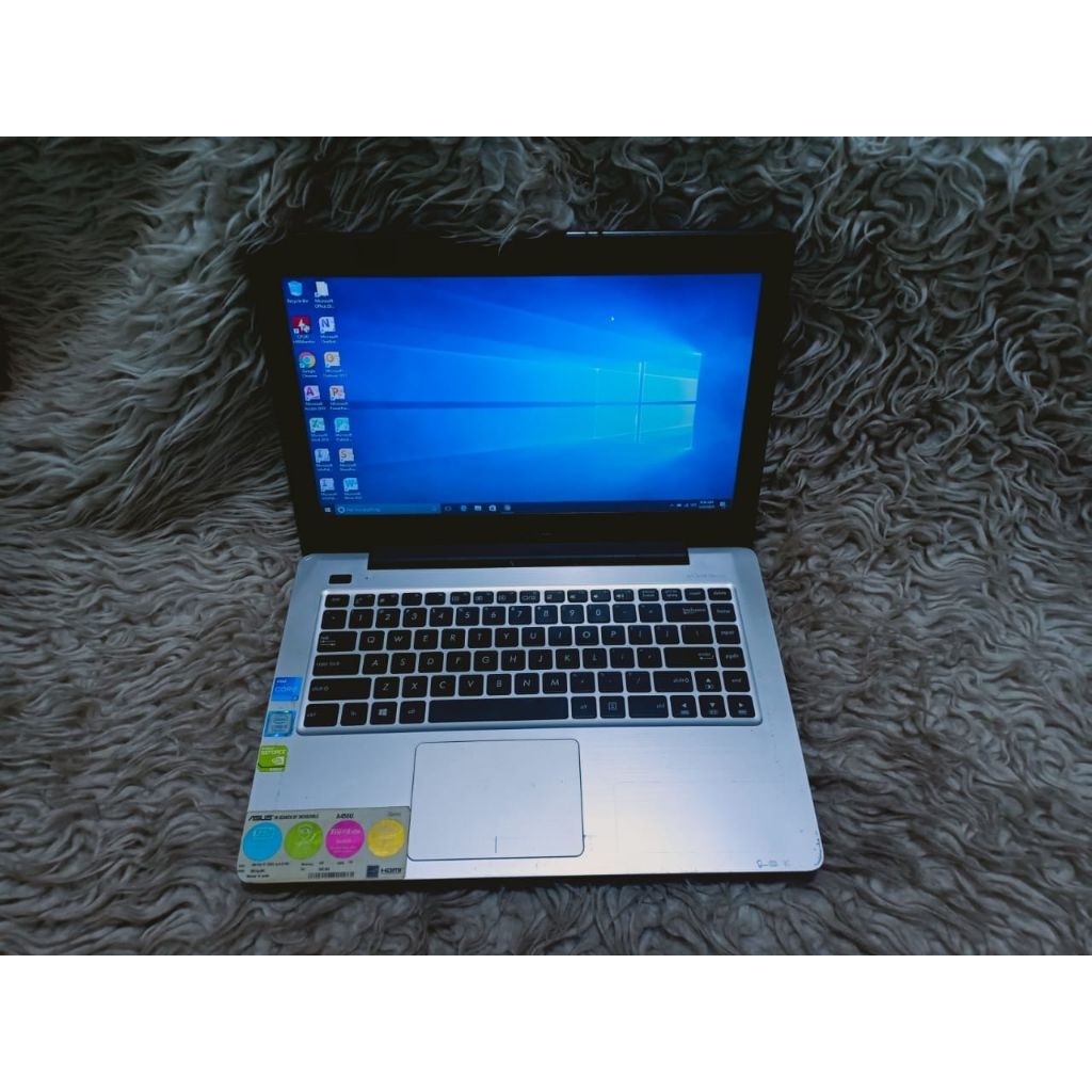Jual Laptop Asus A456U Ram 12gb SSD 256gb core i5 gen7 Double VGA Siap pakai | Shopee Indonesia