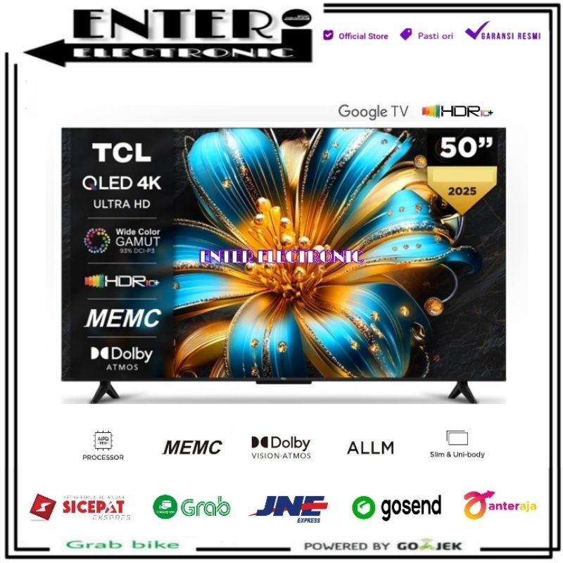 Jual TCL 43T6C 50T6C 55T6C - TCL UHD 4K QLED SMART GOGGLE TV 43 50 55 ...