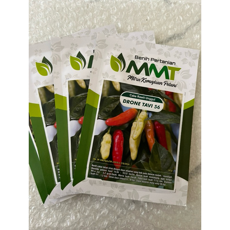 Jual Benih Cabai Rawit Drone Tavi 56 - MMT Kemasan @10gr | Shopee Indonesia