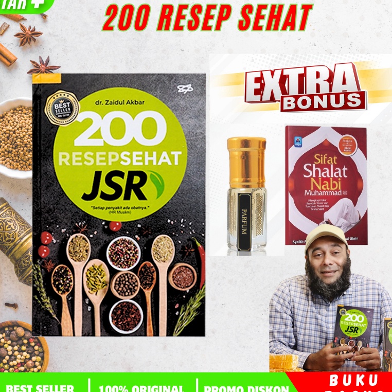 Jual KODE Q87B Original Full Color 2 Resep Sehat JSR Dr Zaidul Akbar Bonus Parfume dan Sifat ...