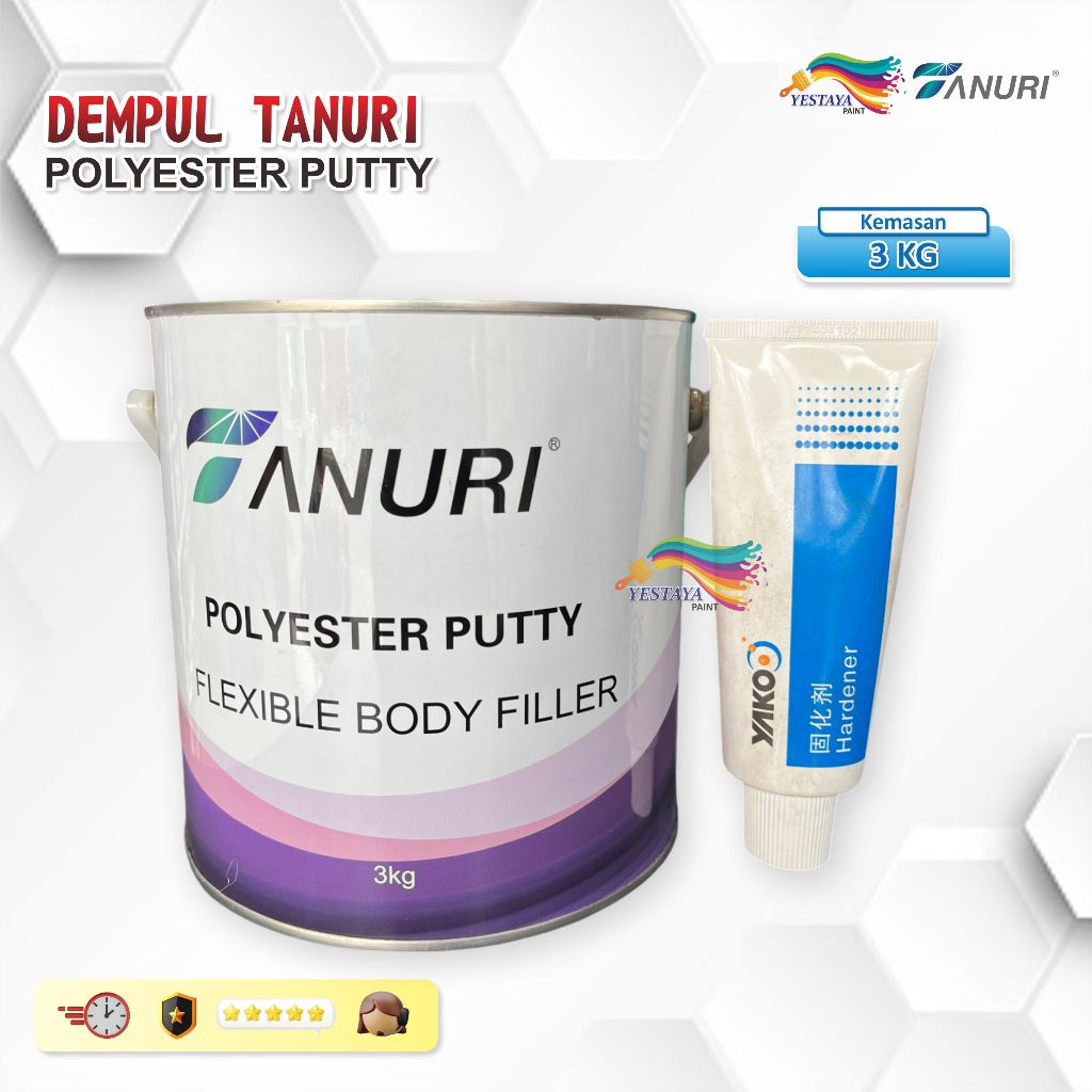 Jual DEMPUL TANURI 3 KG PUTTY (best seller) | Shopee Indonesia
