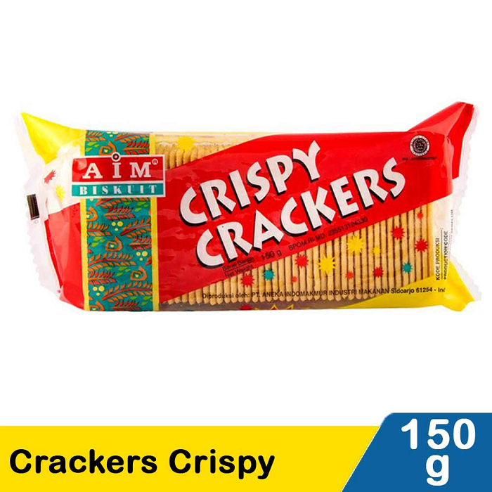 Jual AIM CRACKERS CRISPY PCK 150g | Shopee Indonesia