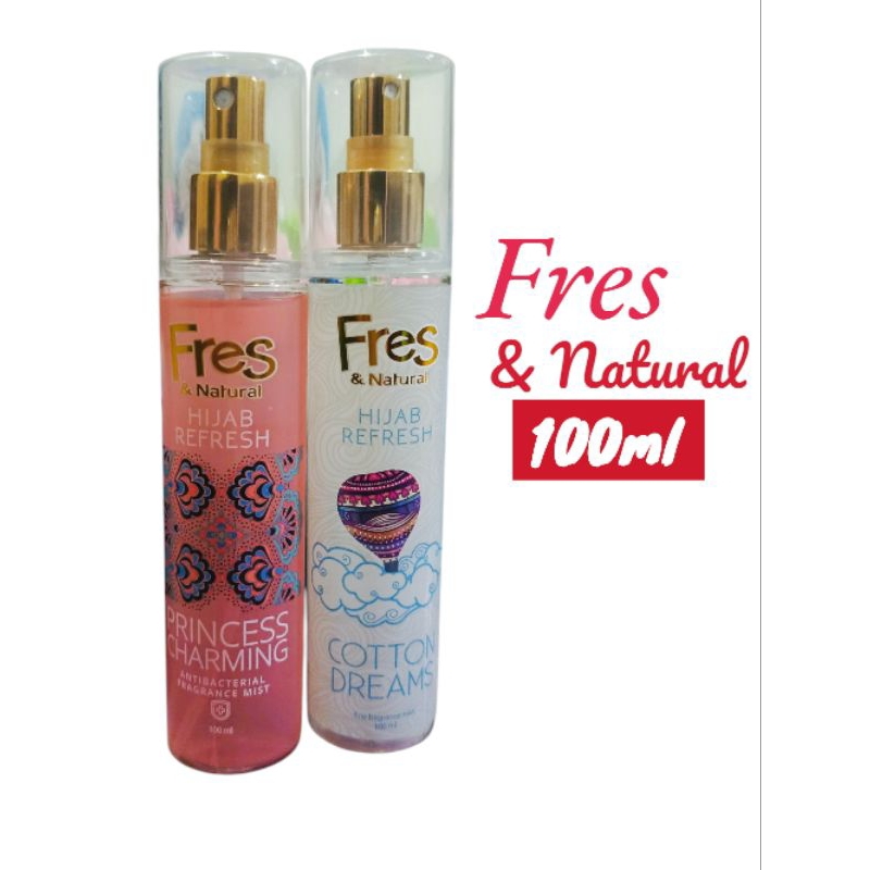Jual Fres & Natural Refresh 100ml BPOM Original /Minyak wangi hijab ...