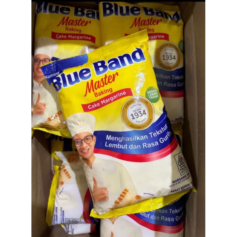 Jual Blue Band Master Baking Cake Margarine 1kg - POUCH | Shopee Indonesia