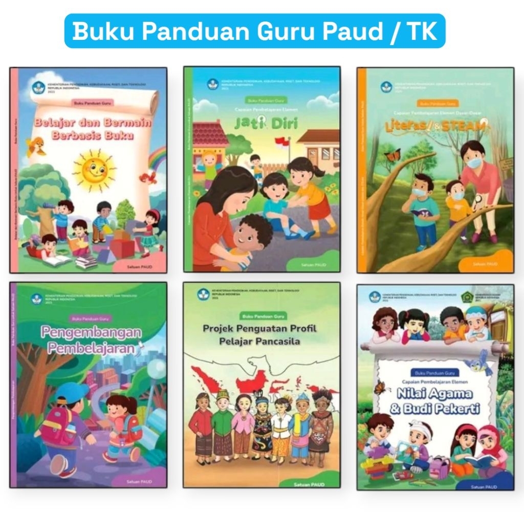 Jual Buku Anak PAUD Kurikulum Merdeka Panduan Guru - Kemendikbud | Shopee Indonesia