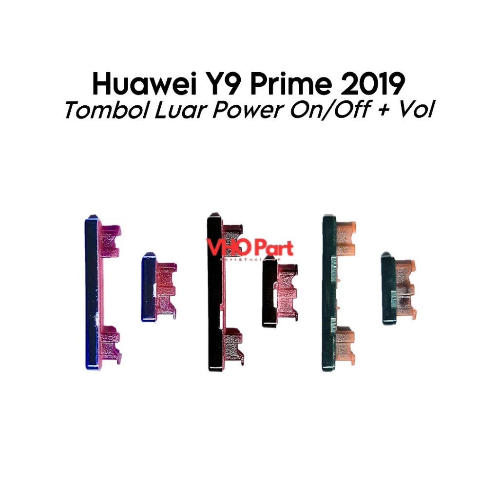 Jual 1 Set Tombol Luar Power On Off Volume Y9 Prime 2019 / STK-L21 ...
