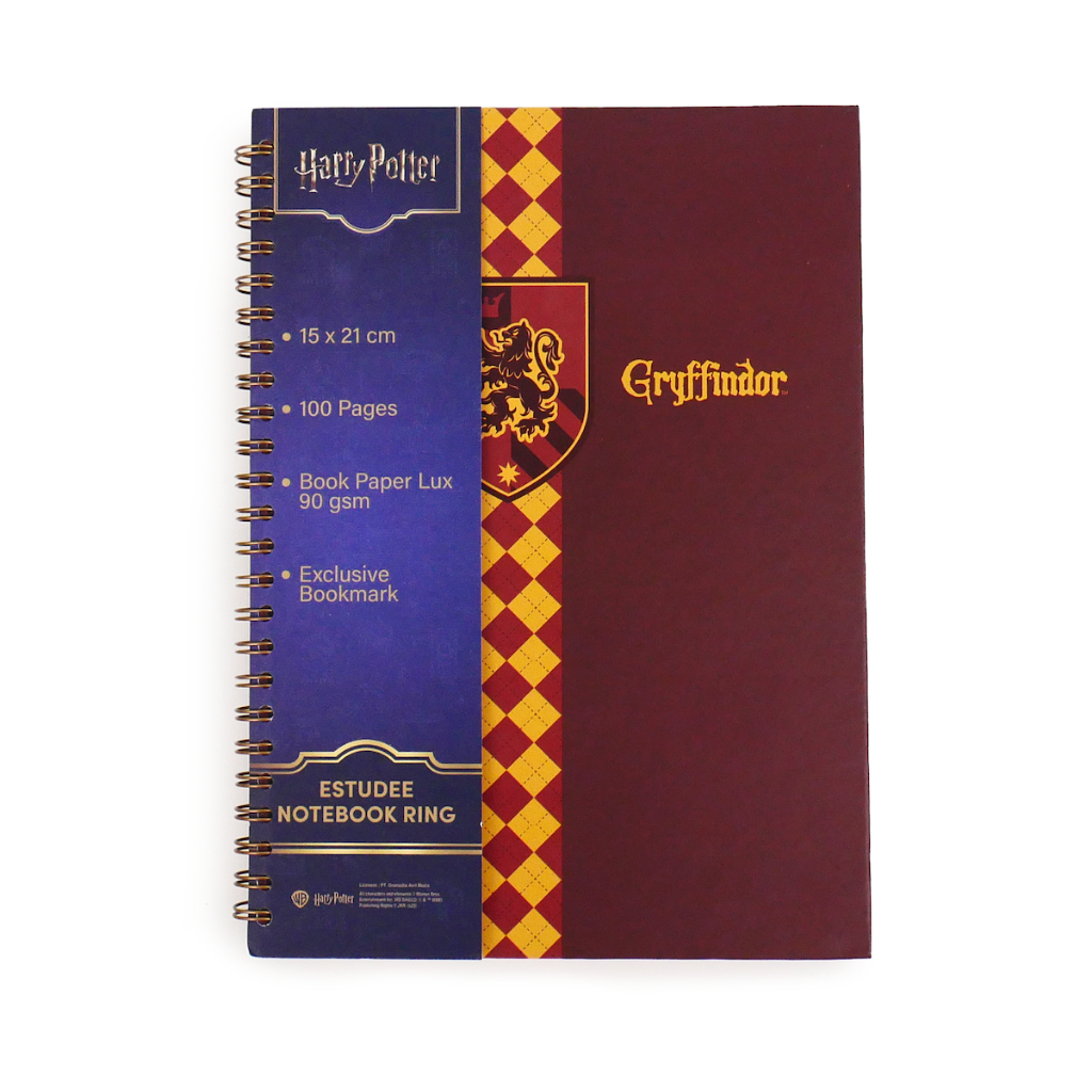Jual ESTUDEE NOTEBOOK A5 HARRY POTTER GRYFFINDOR | Shopee Indonesia
