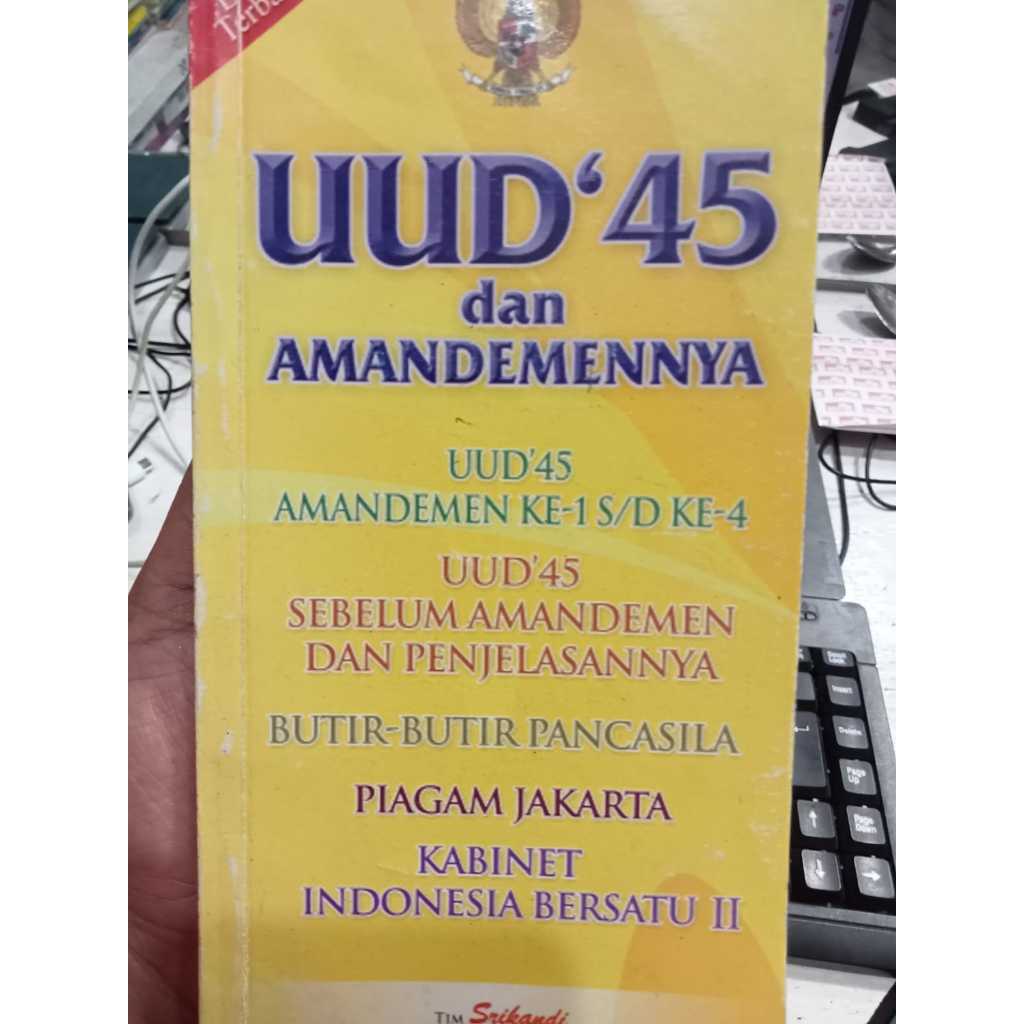 Jual BUKU UUD 45 DAN AMANDEMENNYA | Shopee Indonesia